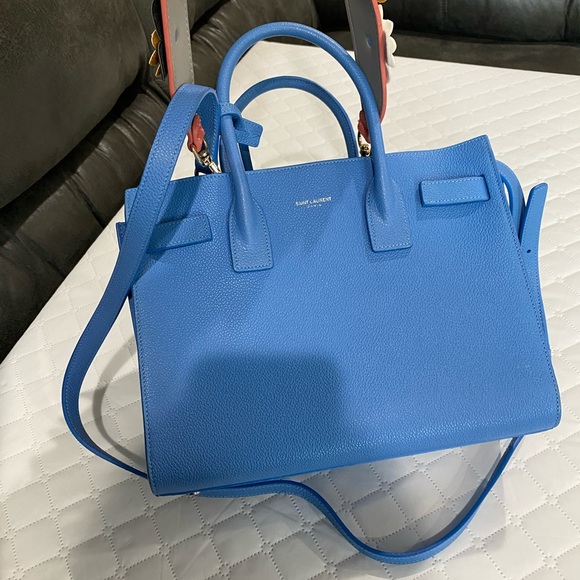 Ysl Light Blue Handbag Kathy | semashow.com